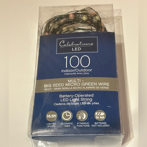 Celebrations LED | Other | Celebration Led 0 Indoor Outdoor Multi Big ...